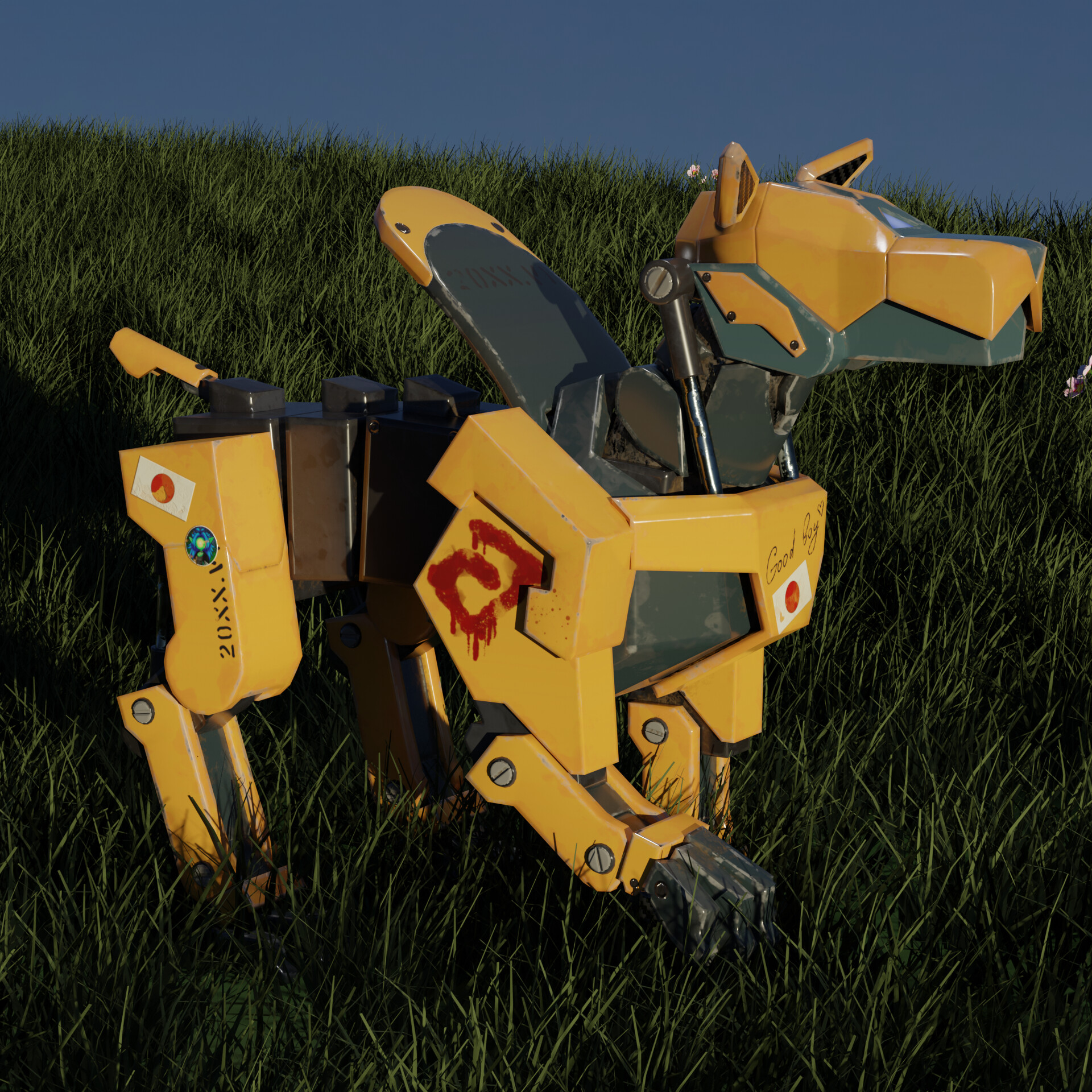 ArtStation - Robo-dog