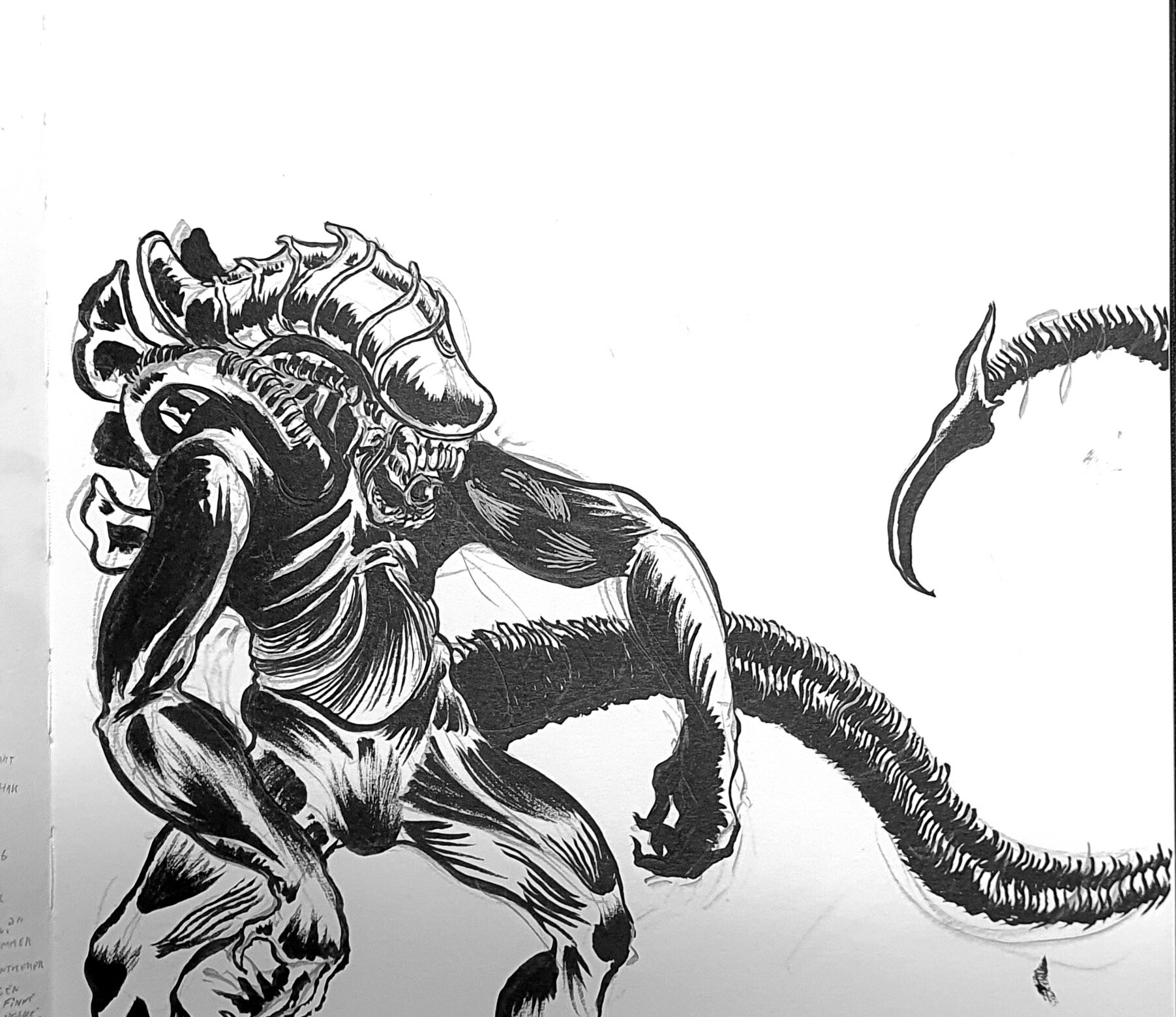 ArtStation - Alien fan art: Xenomorph