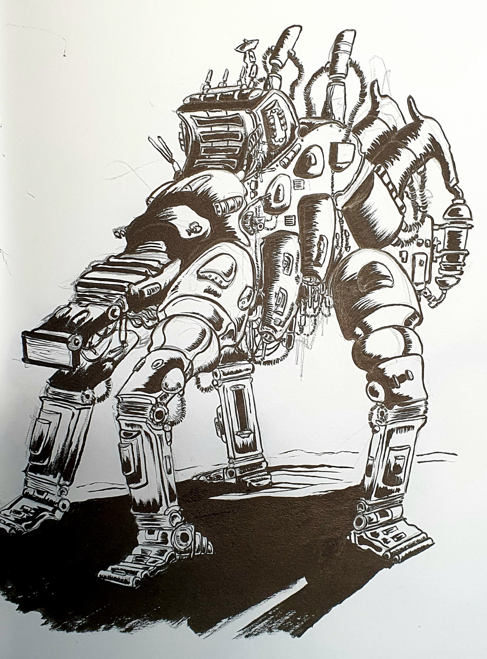 ArtStation - Robot walker