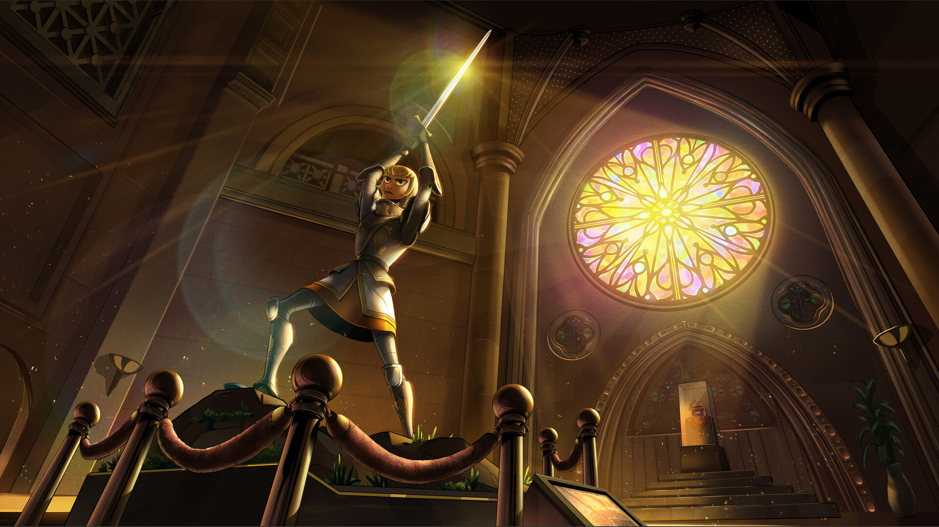Luke Buxton - "Night at the Museum: Kamunrah Rises Again" Environment ...
