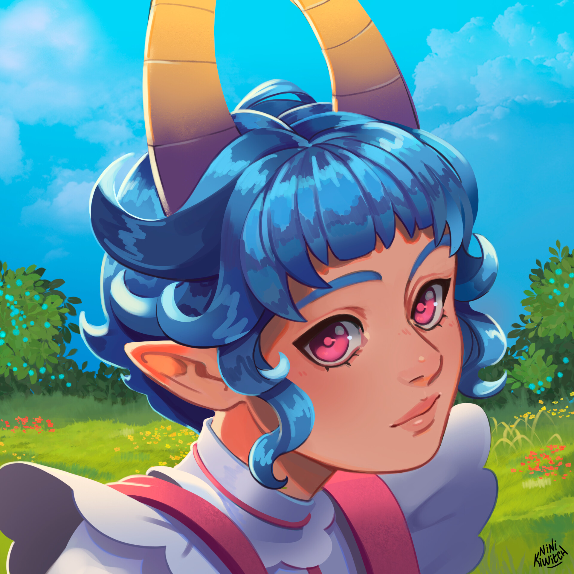 ArtStation - Sunlight 2/2 - Original Character Portrait