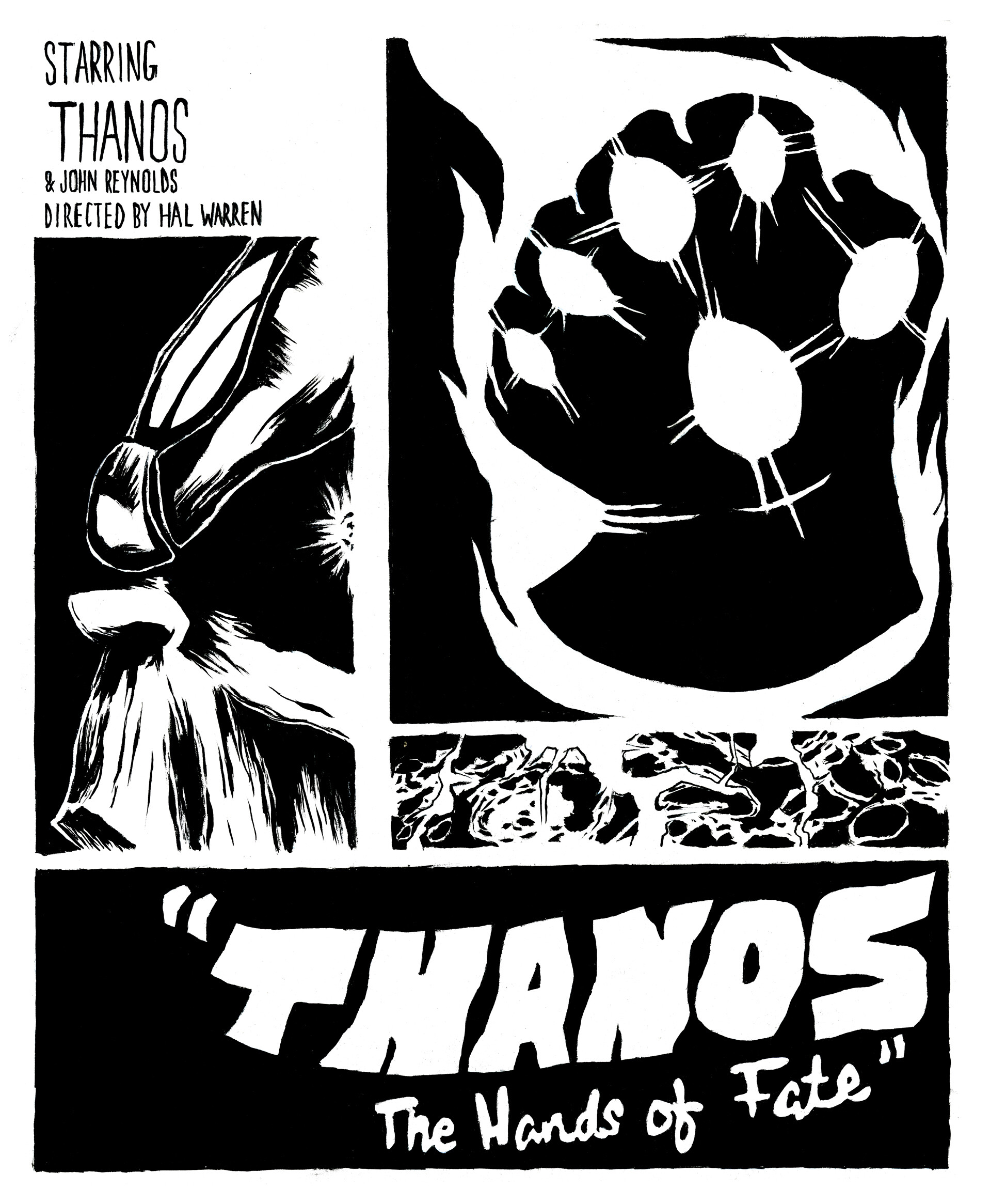 ArtStation - Thanos, the Hands of Fate