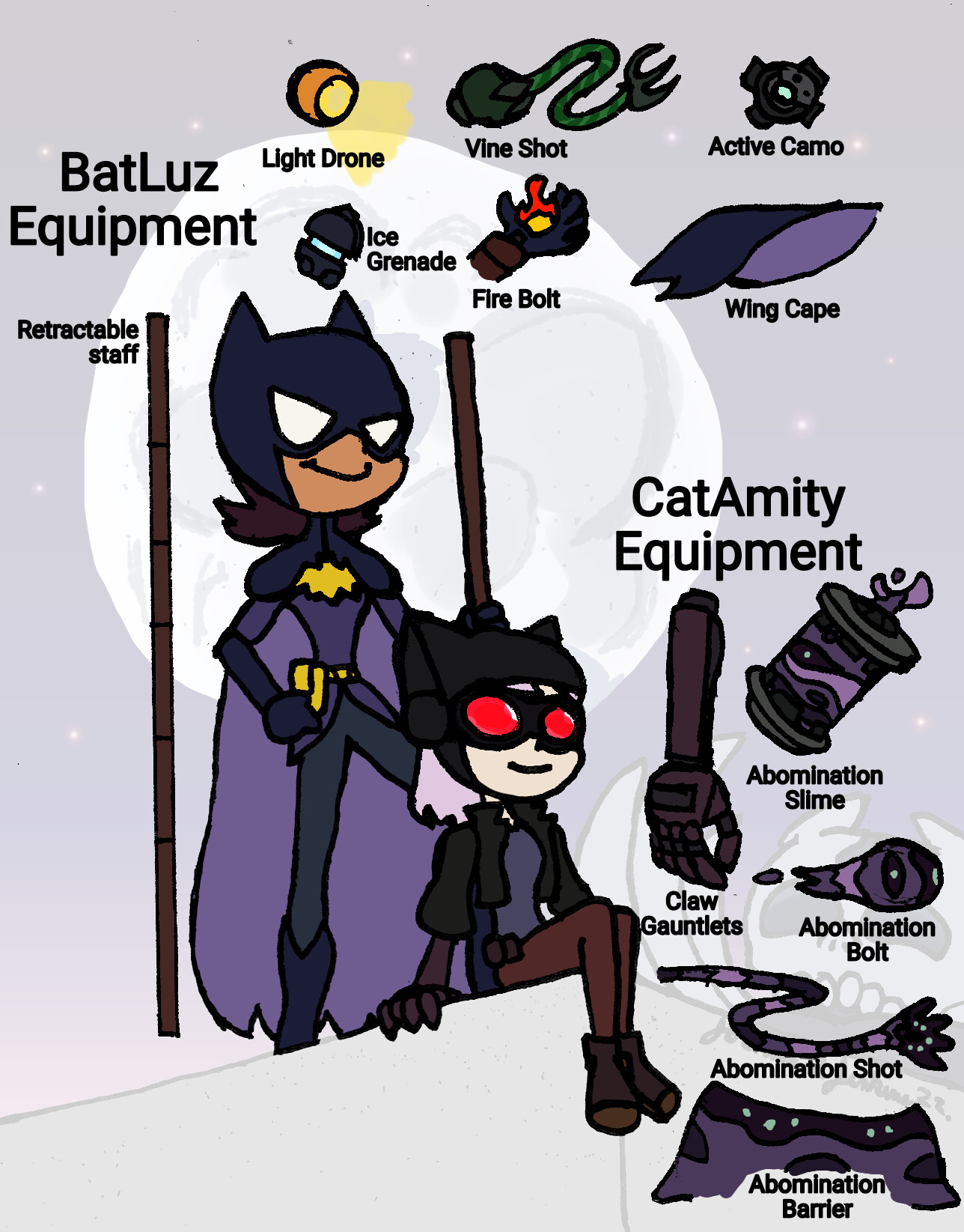 Joshua T Jenkins - BatLuz and CatAmity