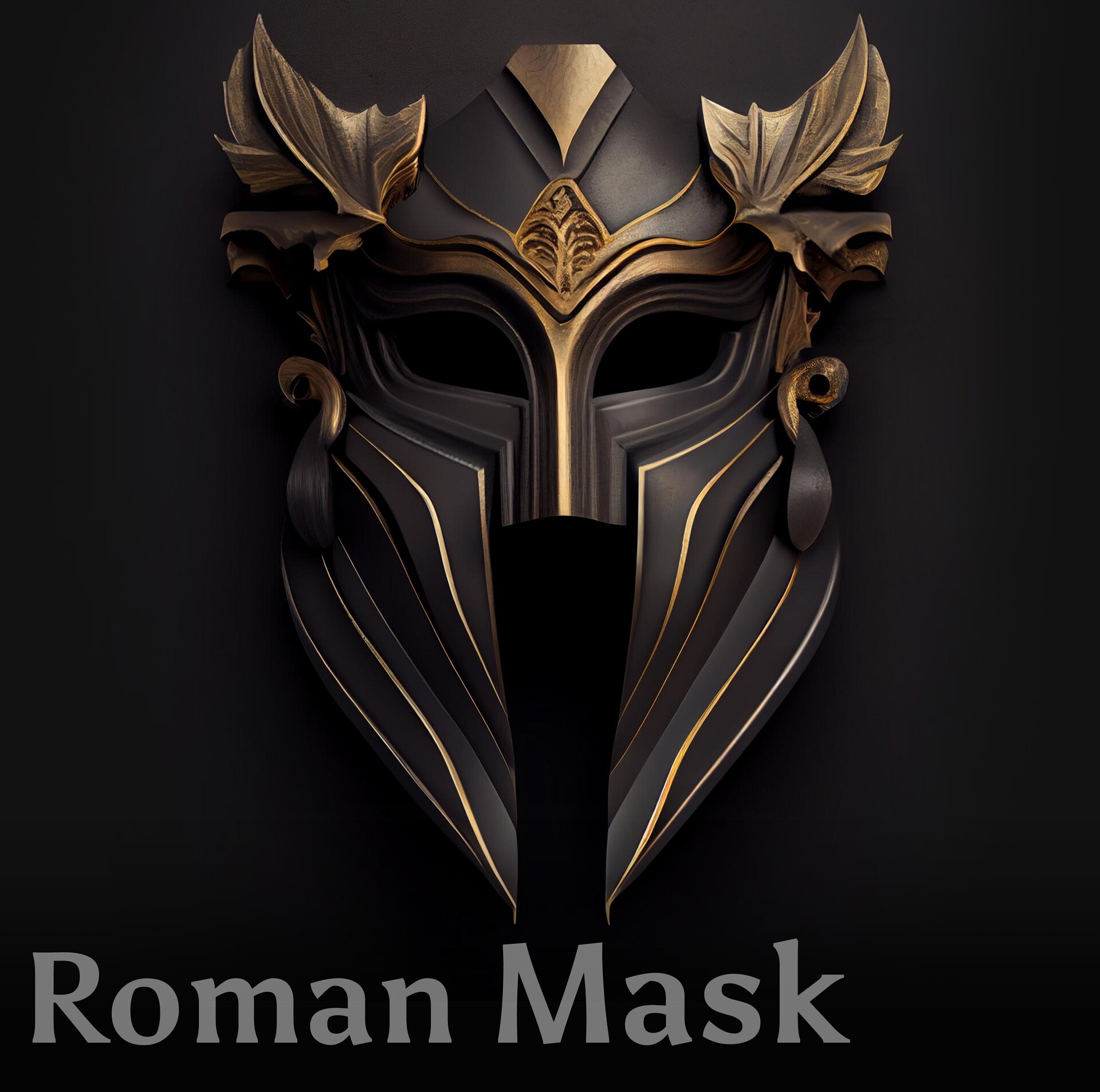 Royal Top Studio - 183 Roman Mask reference Modeling /Designing Vol 04