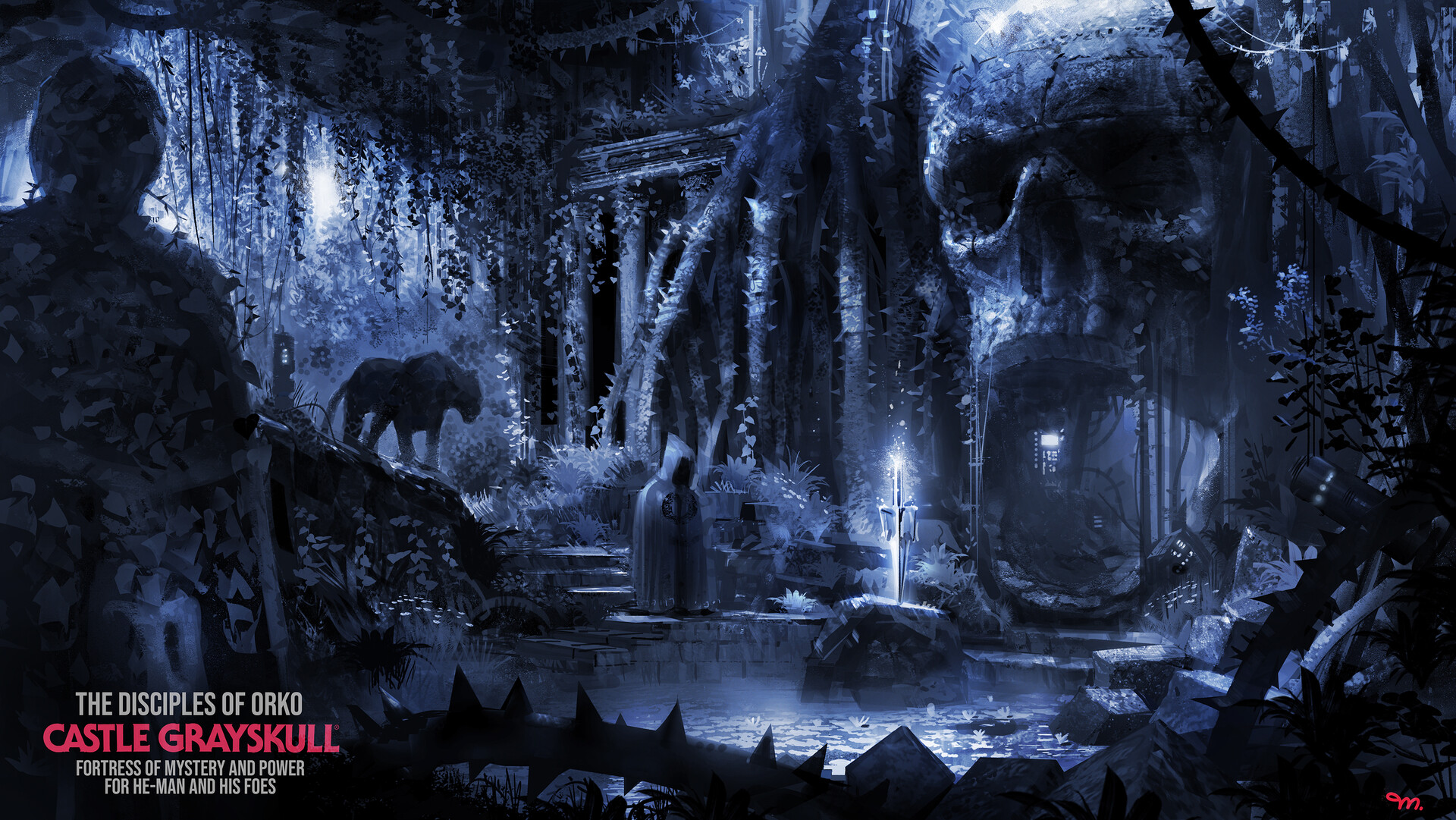 ArtStation - Castle Grayskull — The Disciples of Orko