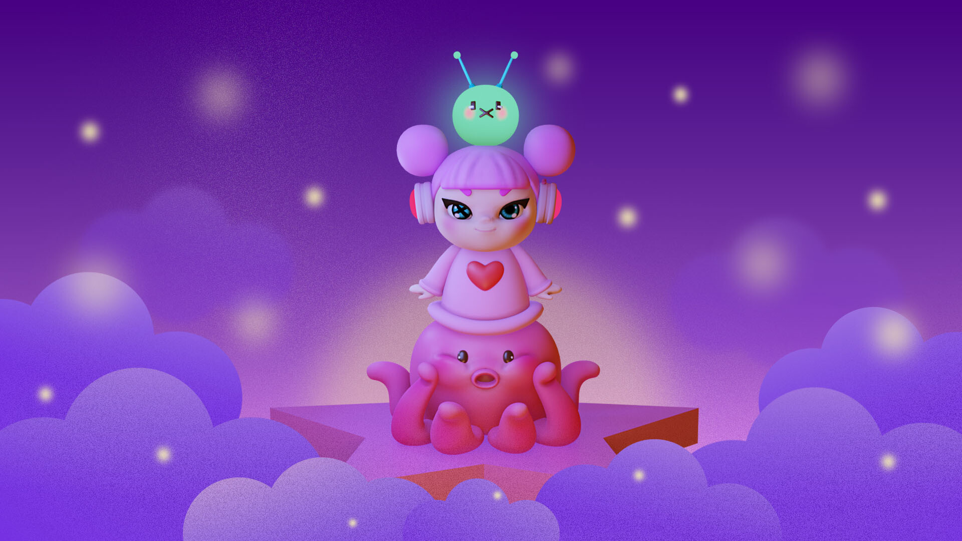 ArtStation - Octopus girl