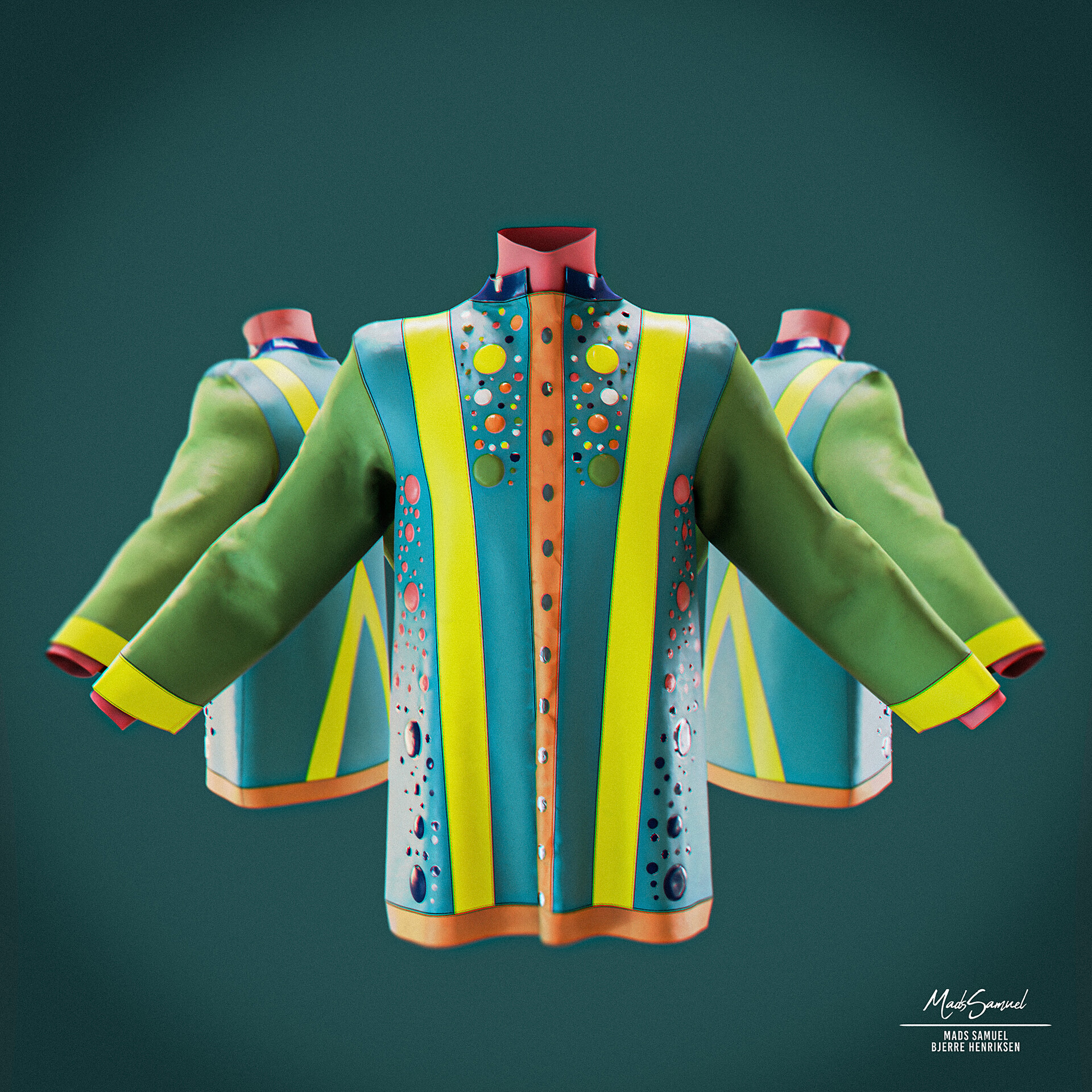 ArtStation - Colorful Jacket