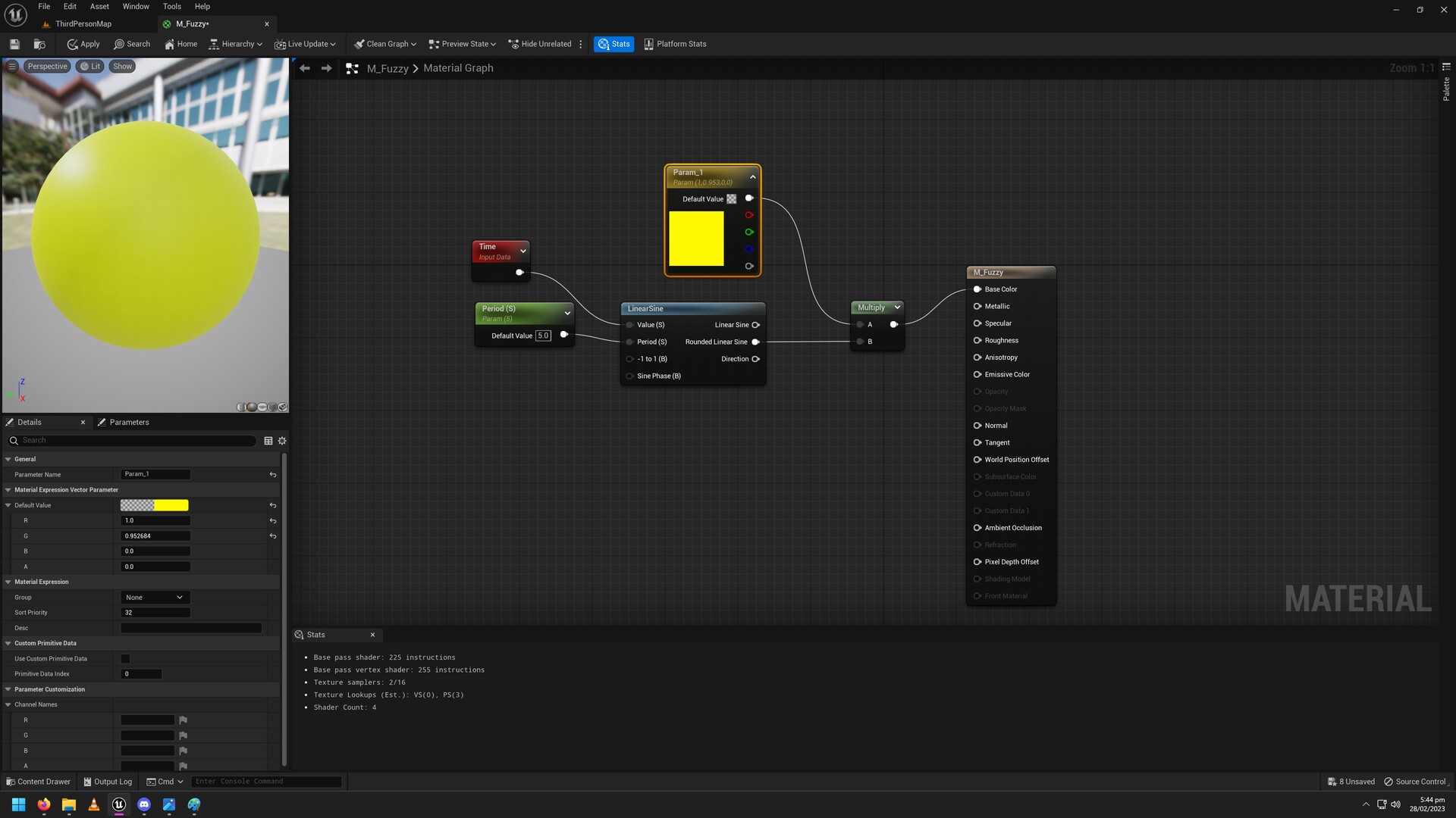 Damien Ramirez (CG) - Materials Part 3 UE5