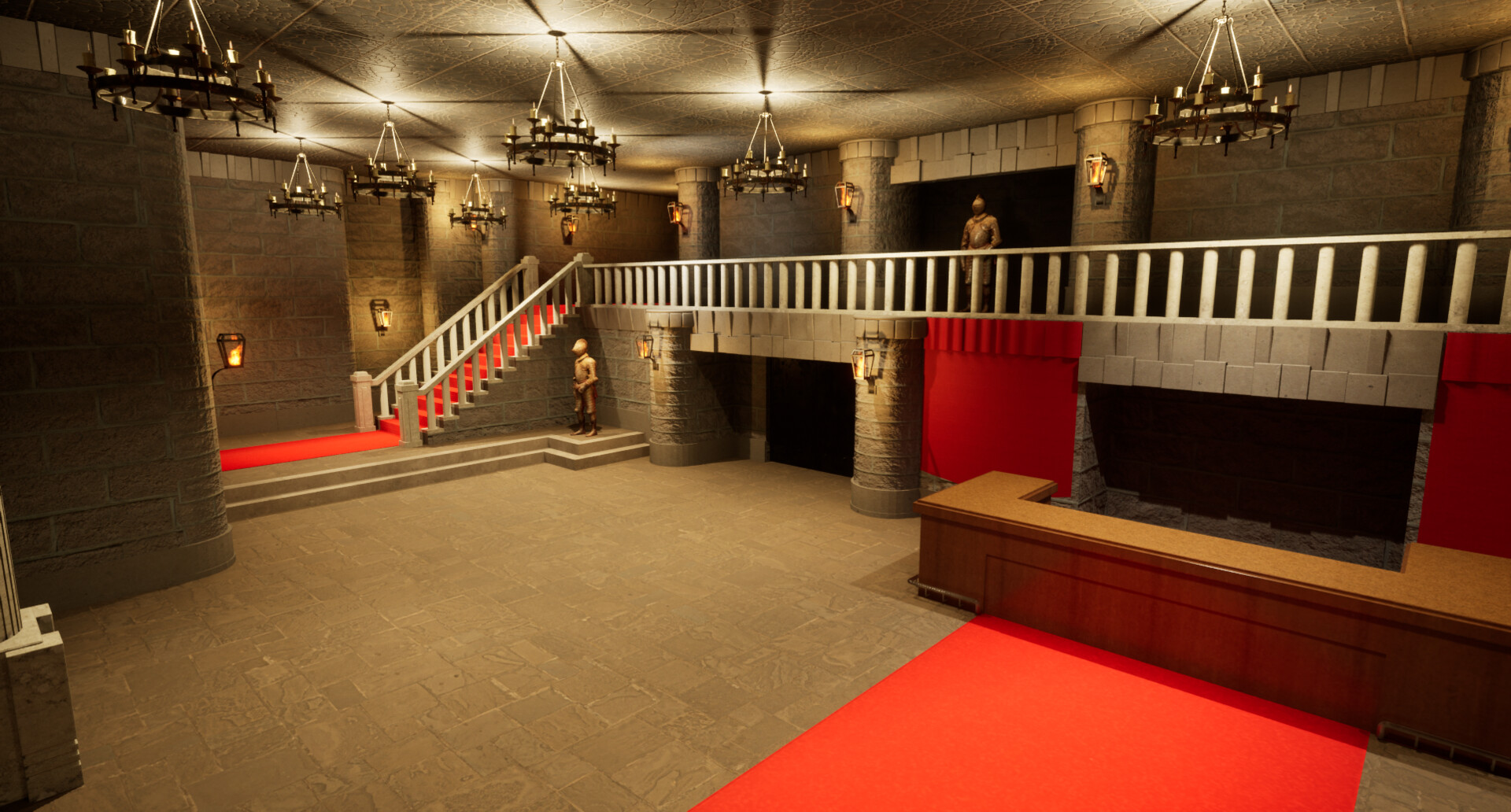 ArtStation - Final Fantasy 6 Opera house main hall