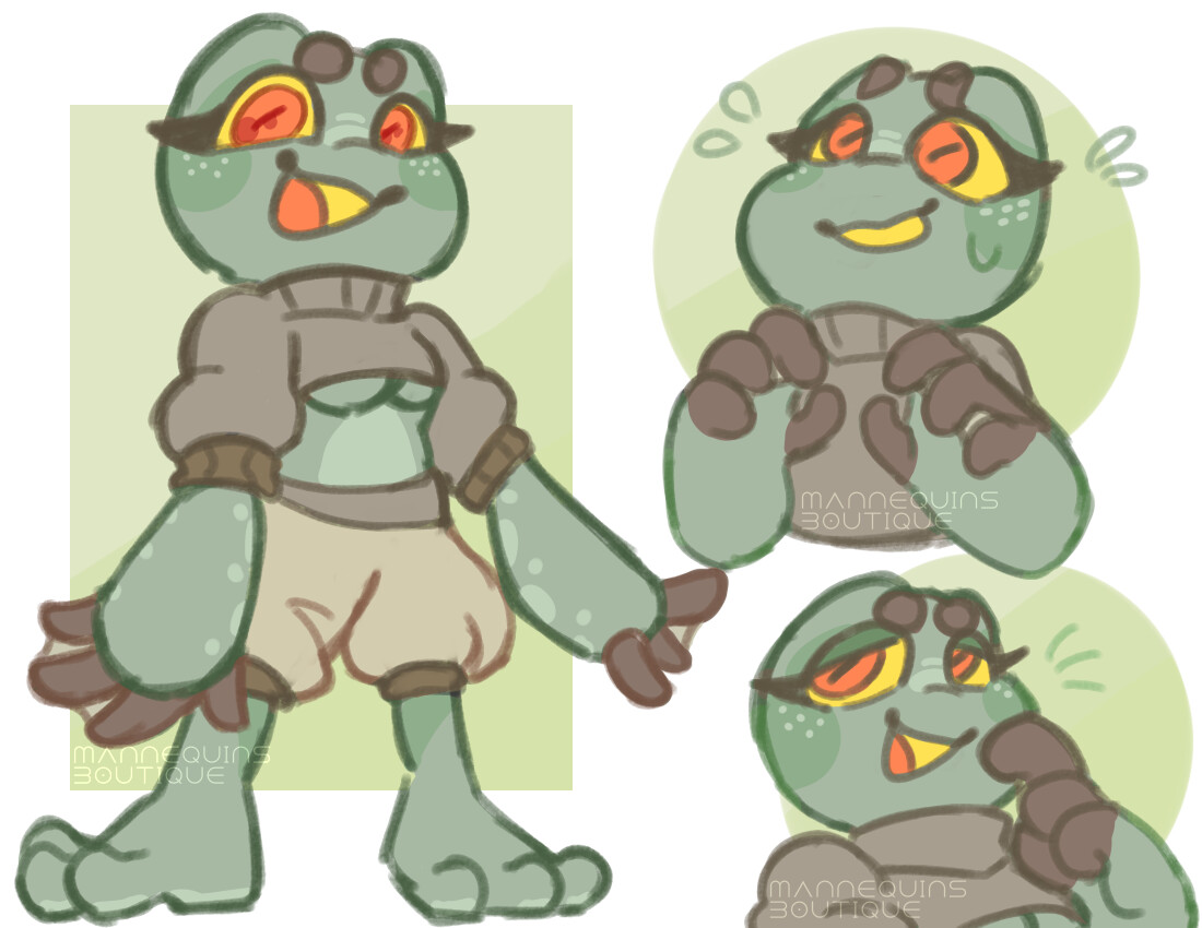 ArtStation - Frog OC