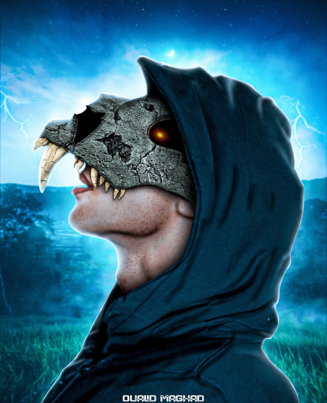 ArtStation - Warewolf night