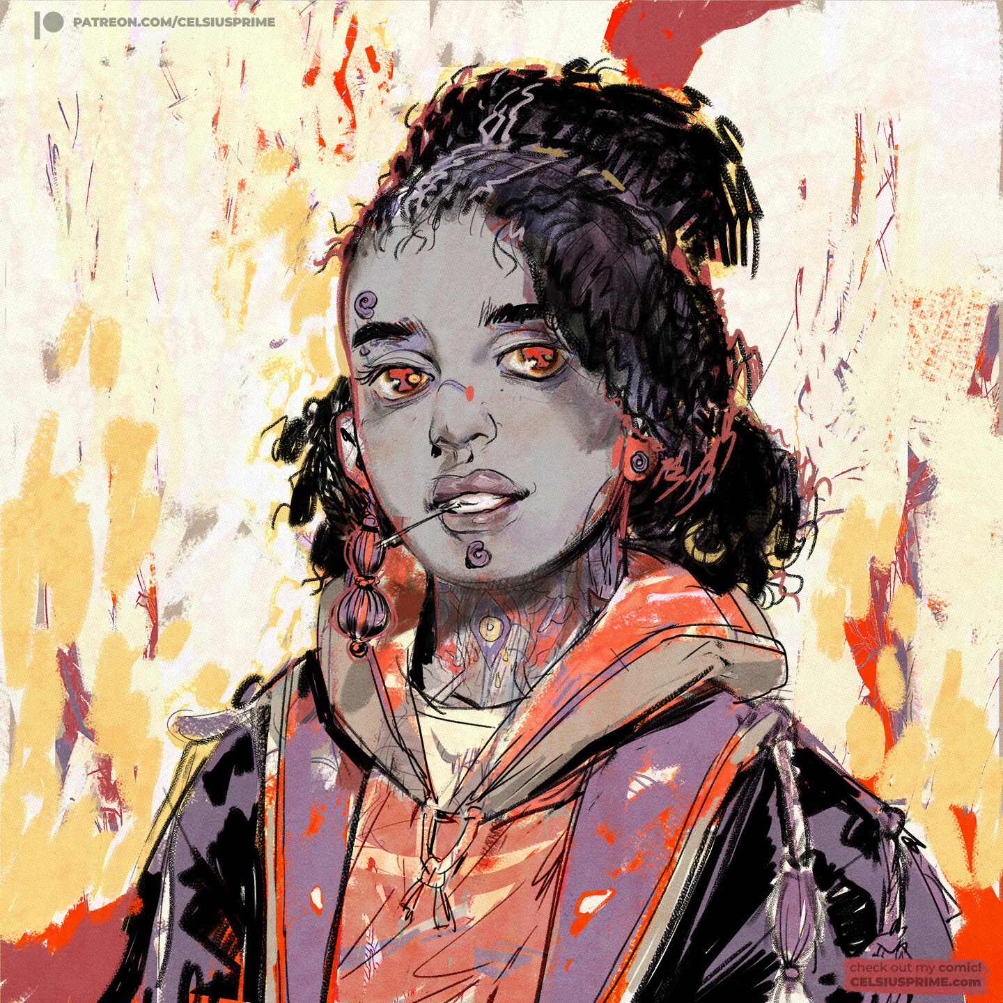 ArtStation - Celsius Prime Comic Patreon - Sketches 03