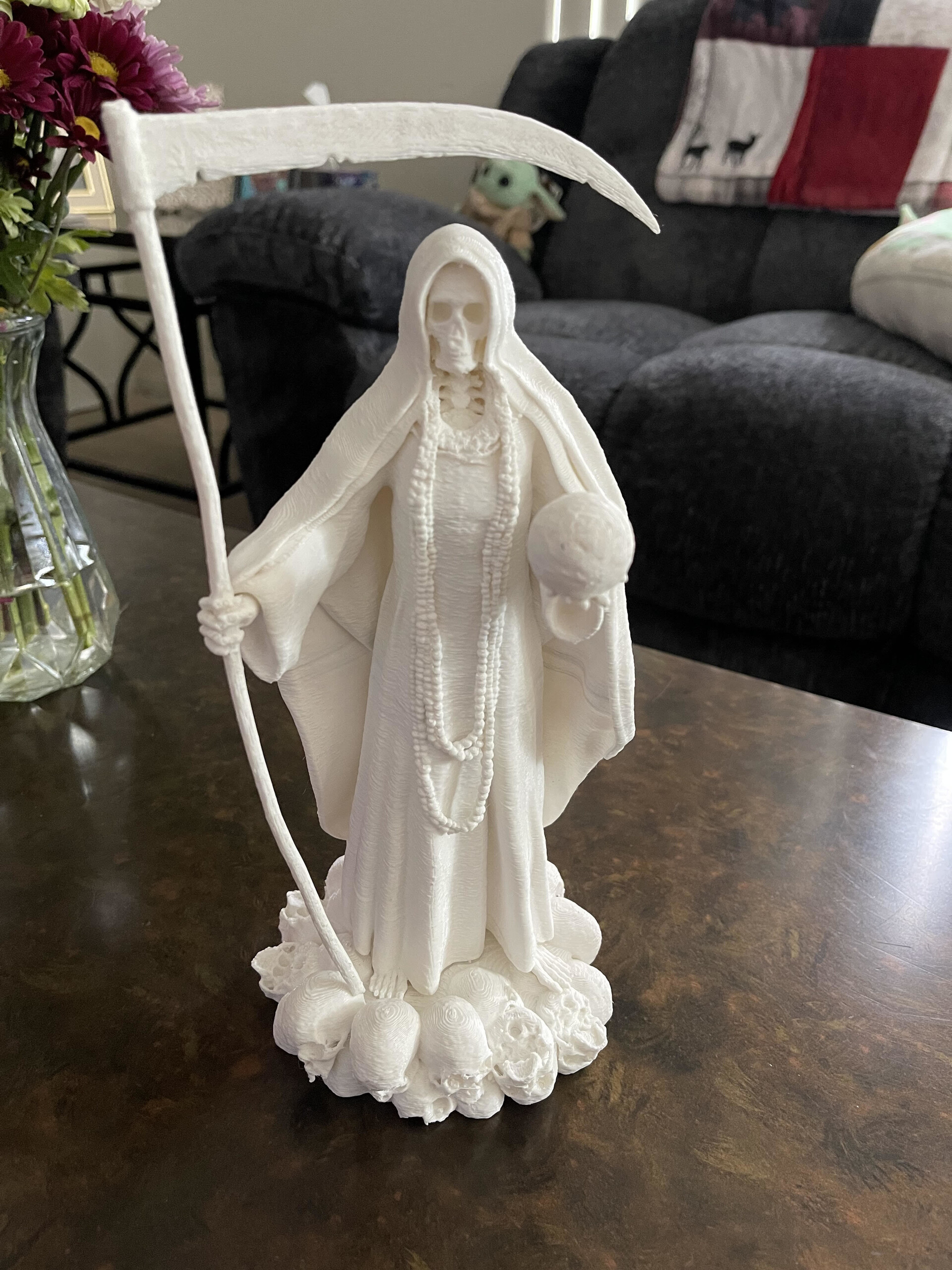 ArtStation - Santa Muerte statue for 3d printing