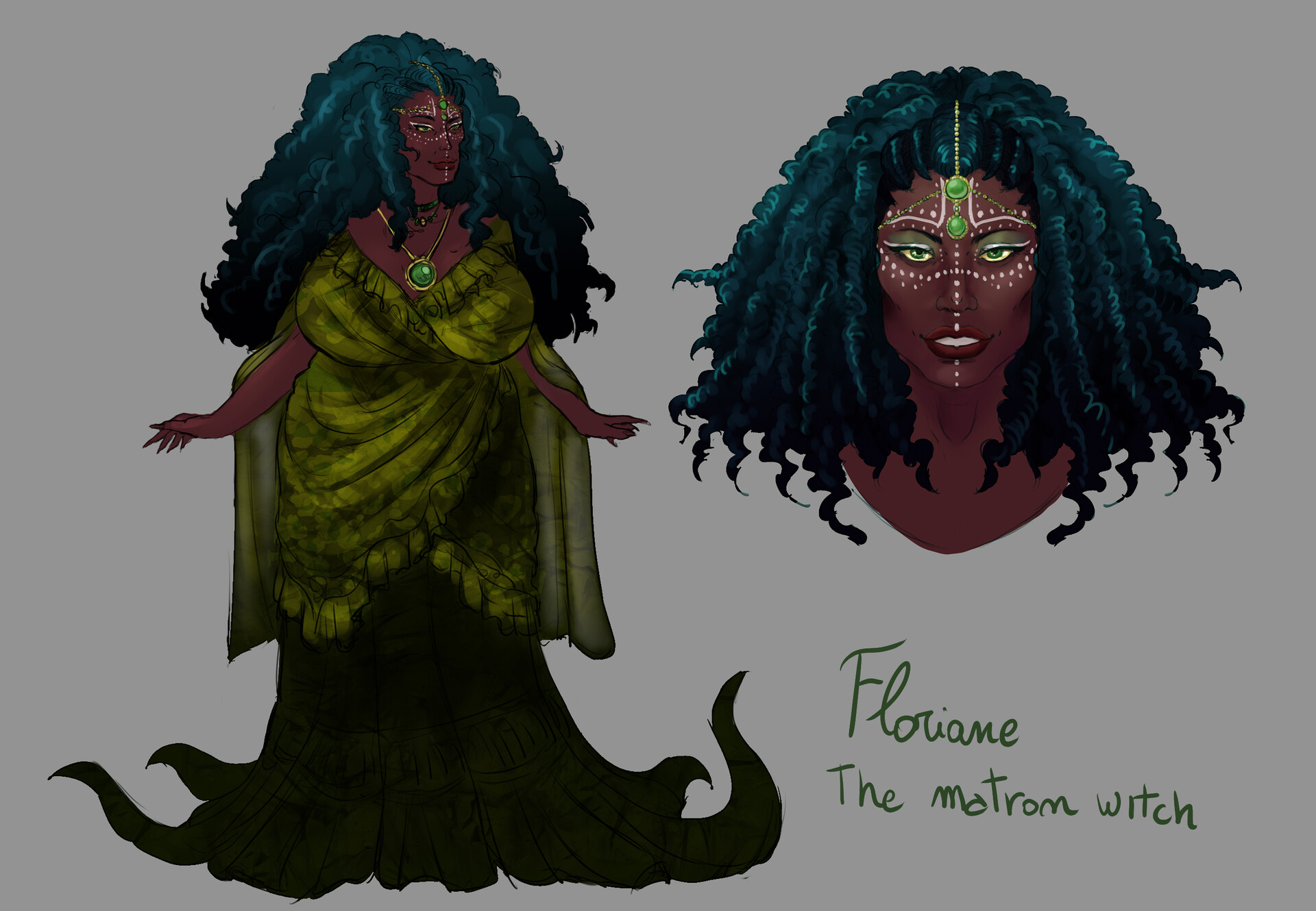 ArtStation - The matron witch