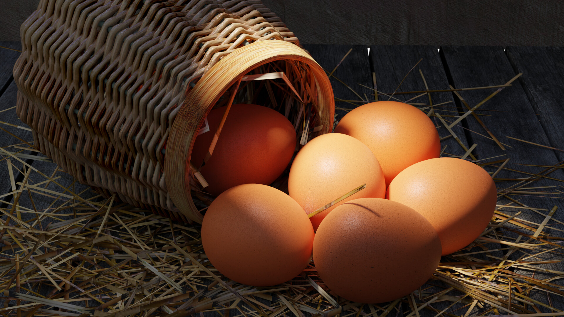 ArtStation - Blender 3D modeling egg