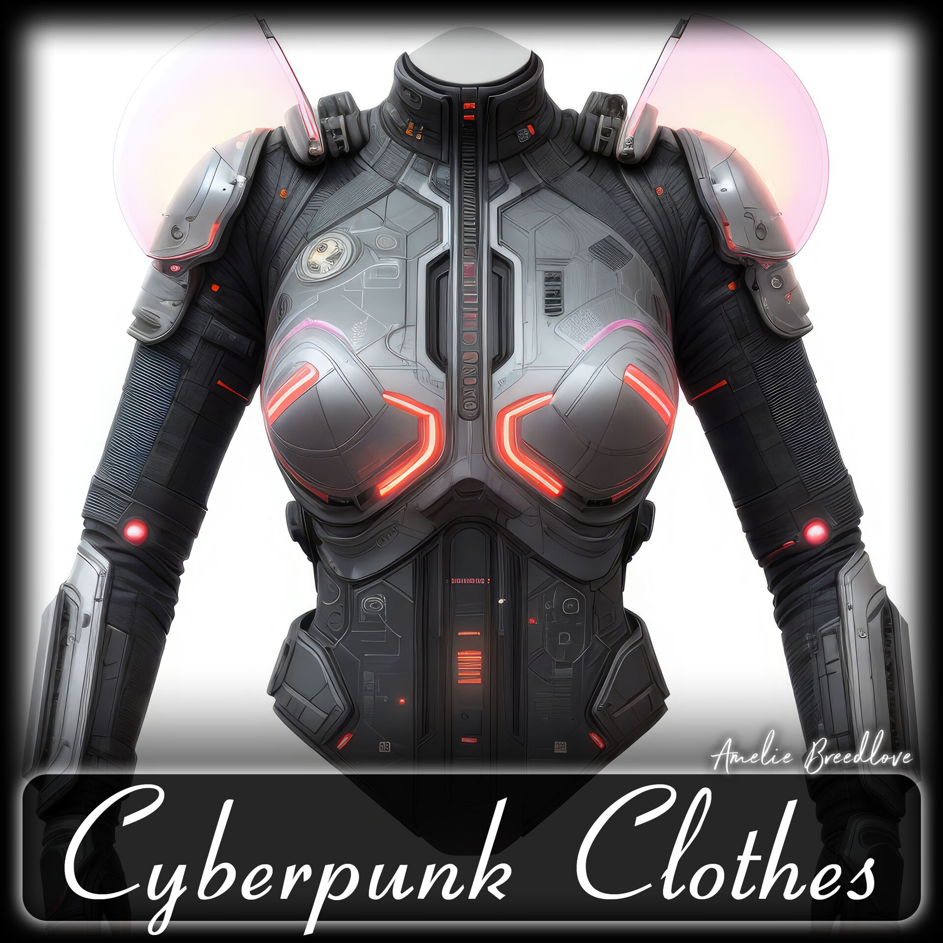 ArtStation - 200 Cyberpunk Clothes Reference Pack | 4K | v.2