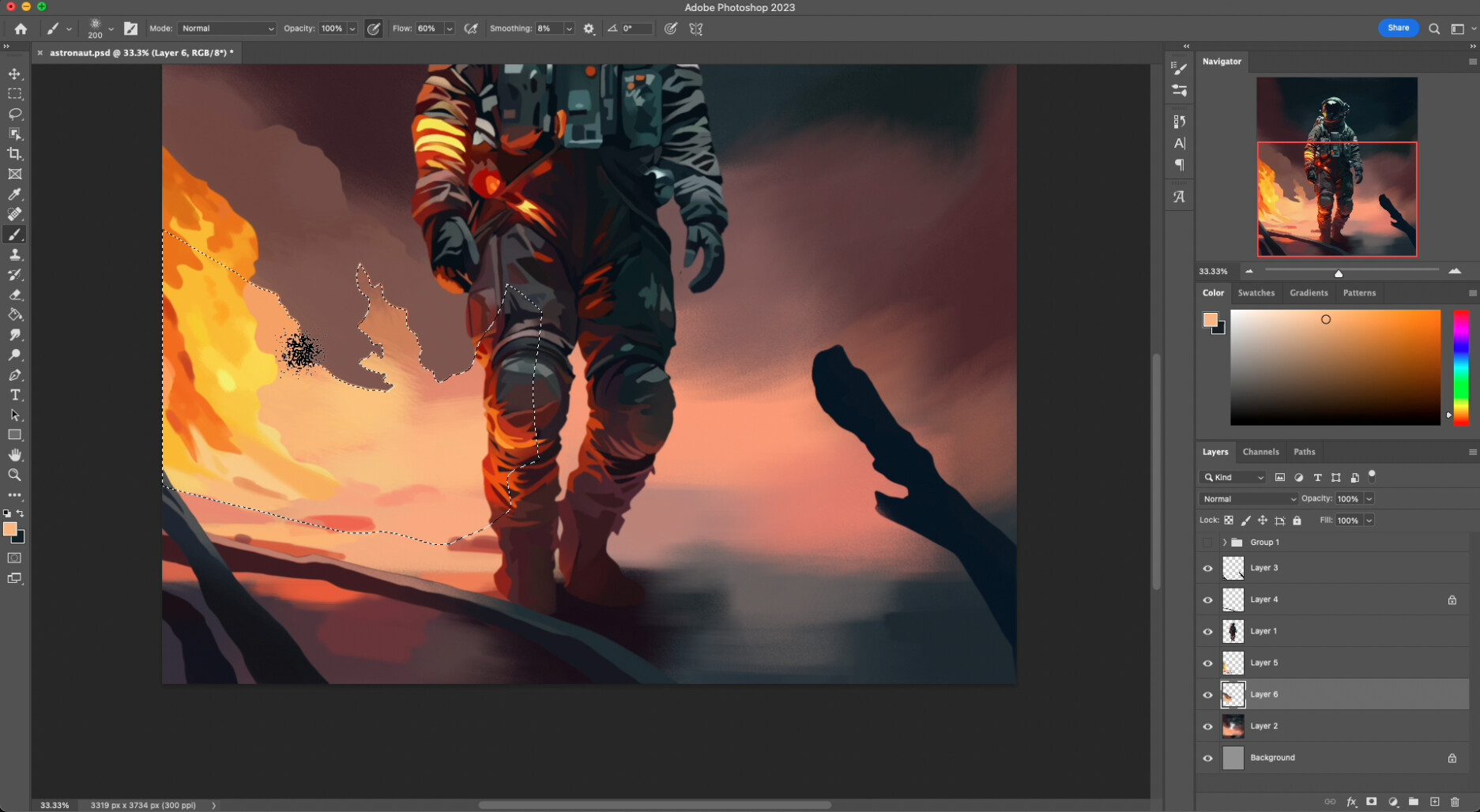 Acidify Art - Defying Gravity: A Walk Through Space