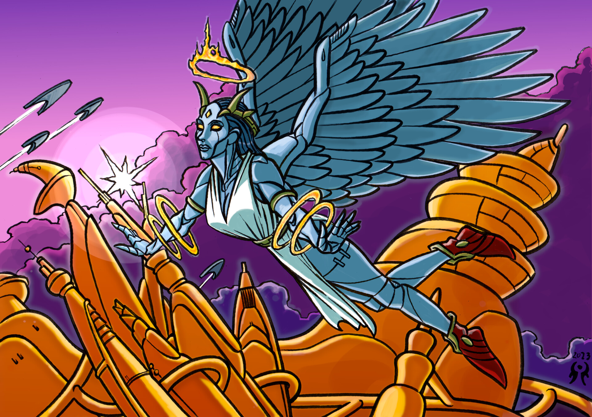 ArtStation - Robot Angel