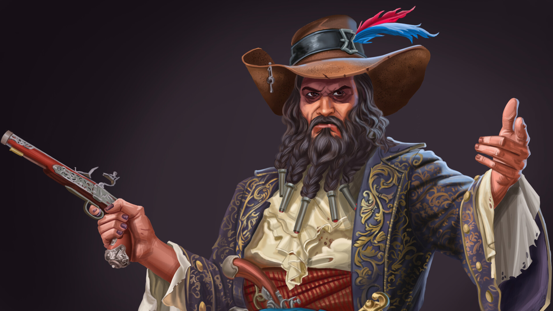 ArtStation - Pirate - 2D Character