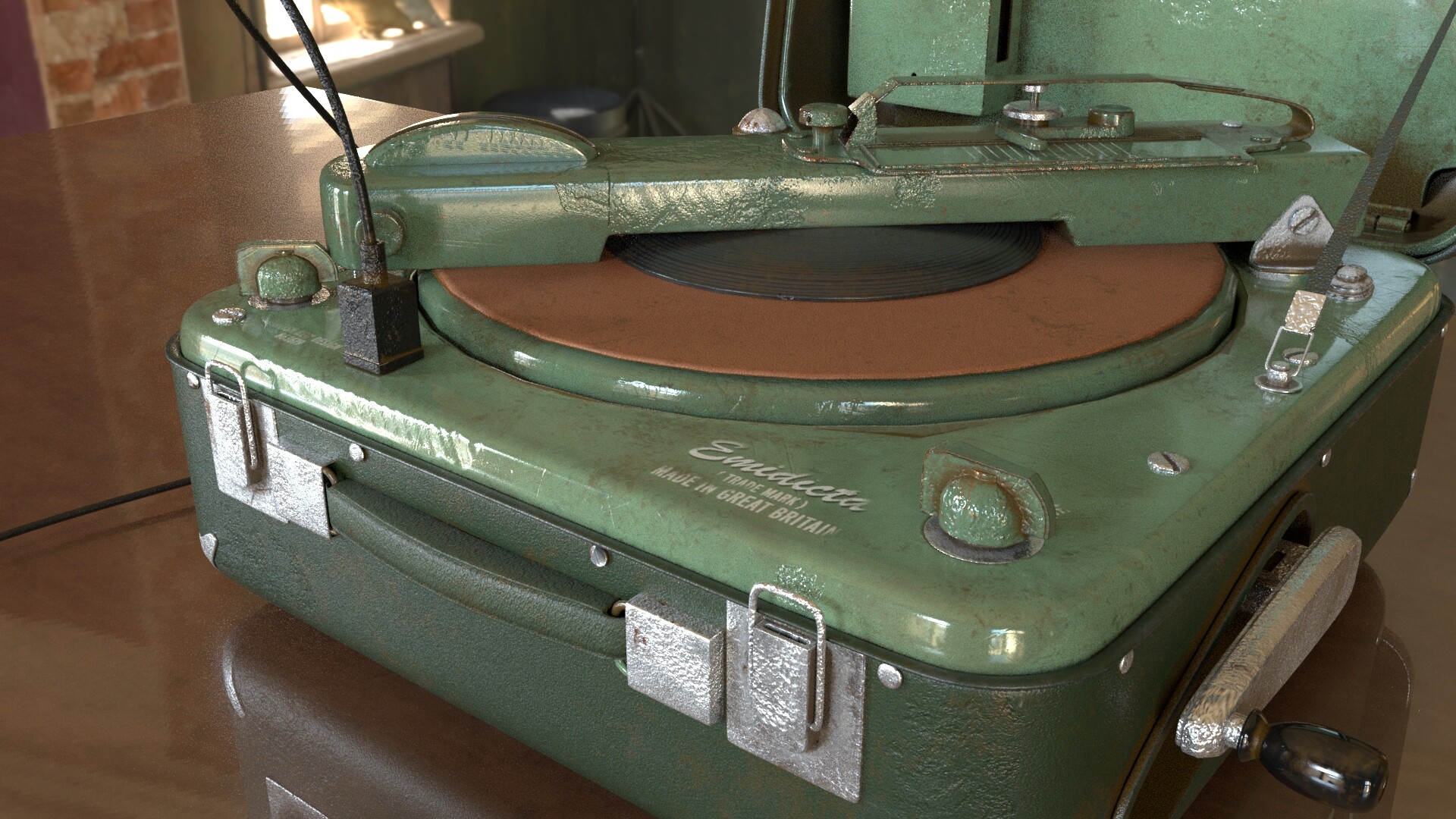 Polly Baek - VFX Modelling_ Emidicta Dictation Machine