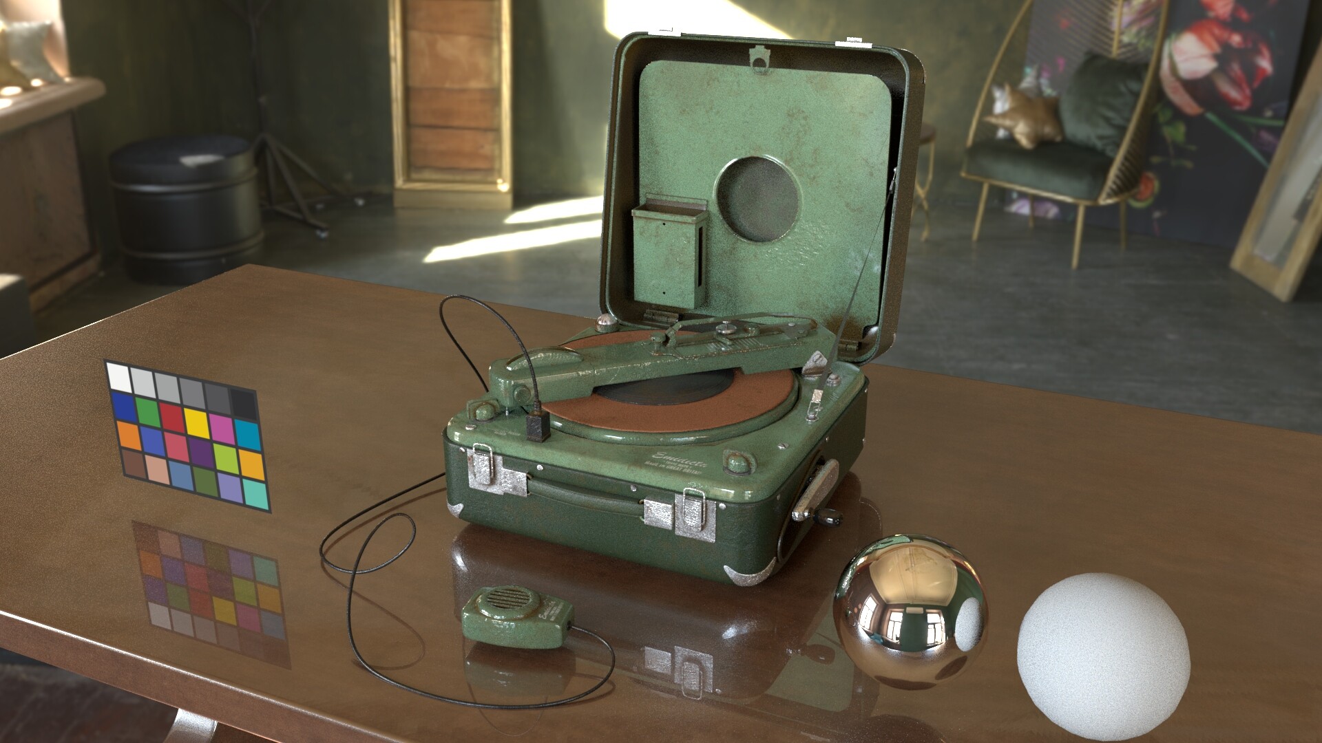 ArtStation - VFX Modelling_ Emidicta Dictation Machine