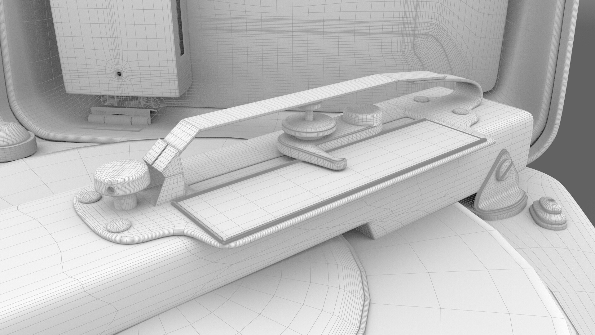 Polly Baek - VFX Modelling_ Emidicta Dictation Machine