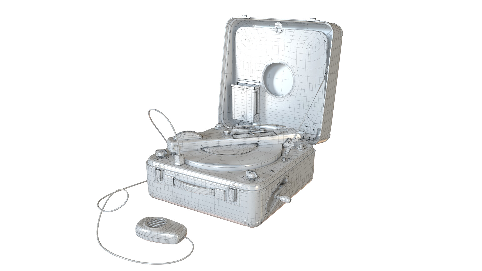 Polly Baek - VFX Modelling_ Emidicta Dictation Machine