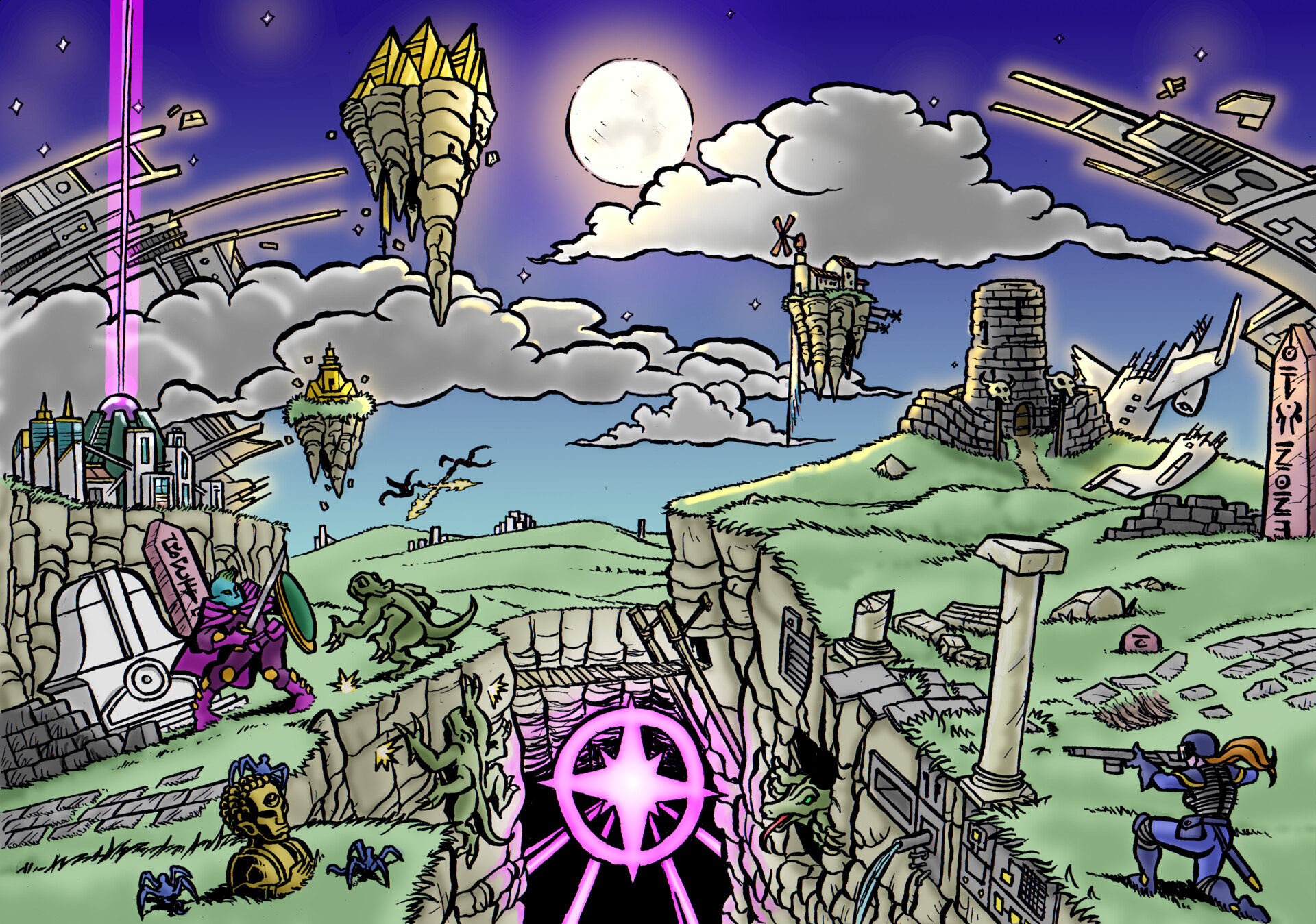 ArtStation - Apocalyptic Landscape