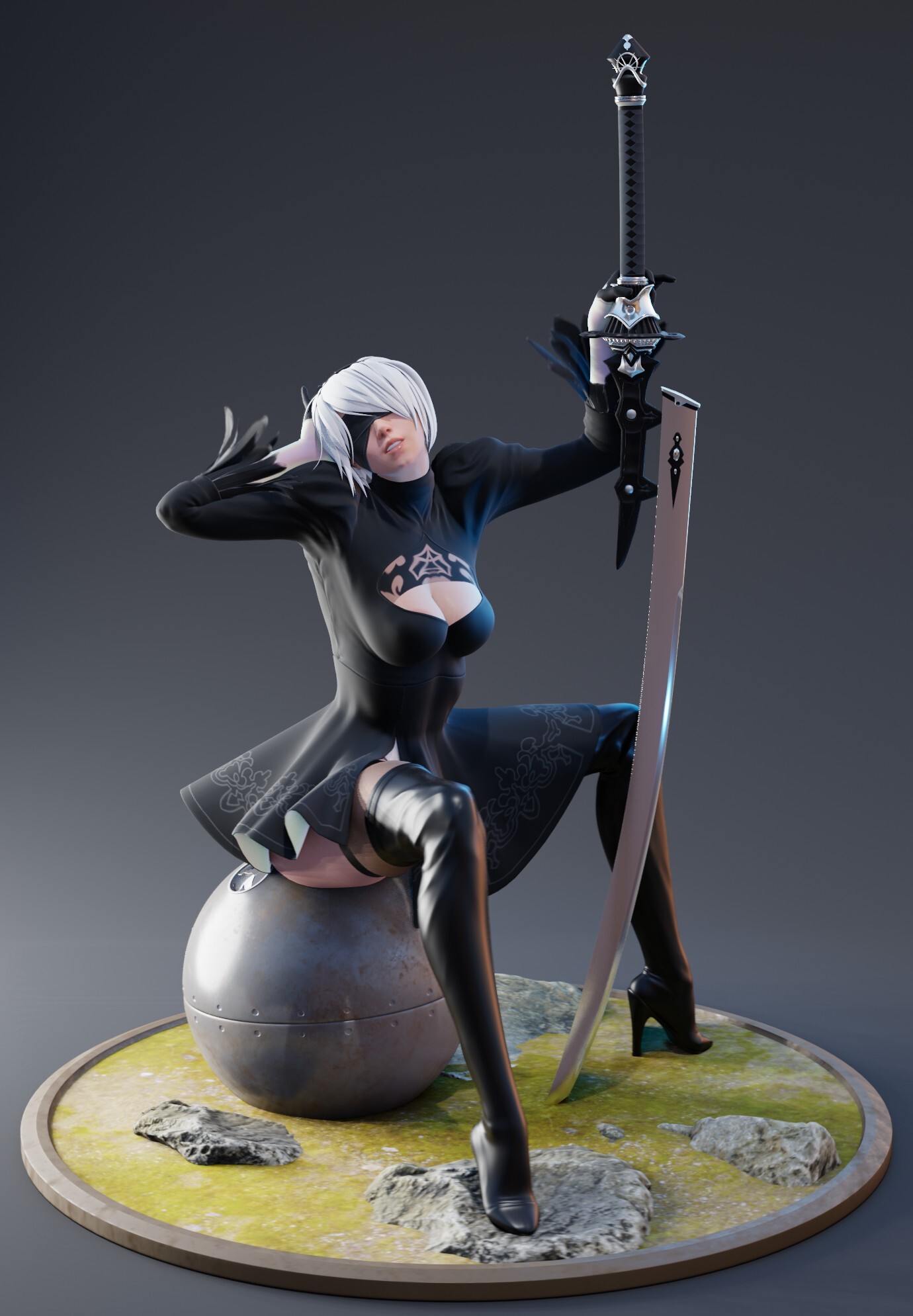 ArtStation - 2B fanart