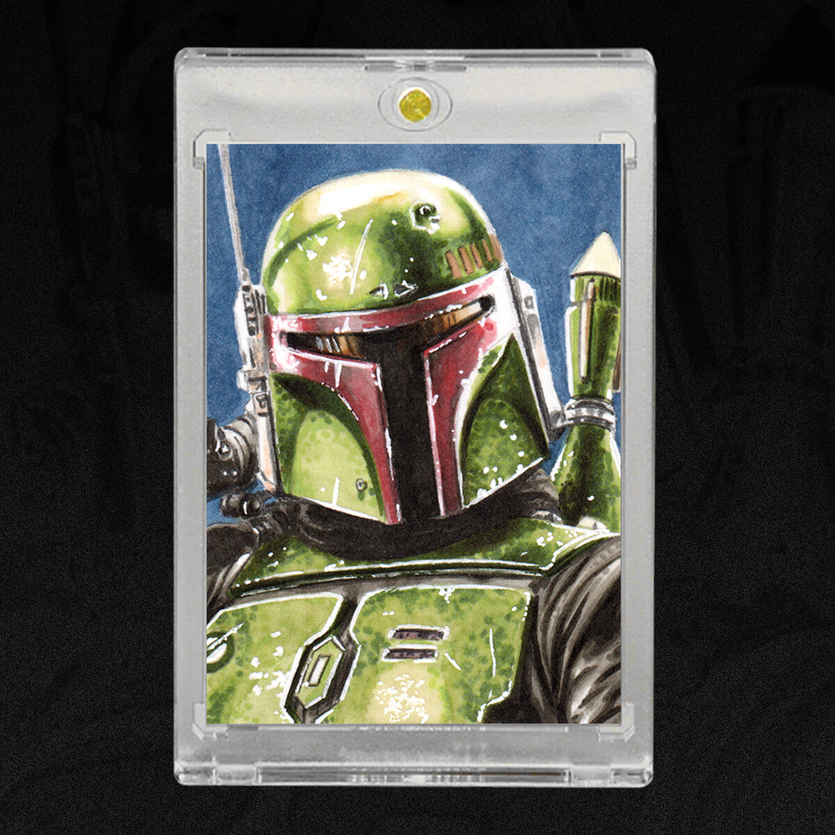 David Duke - Boba Fett Sketch Card