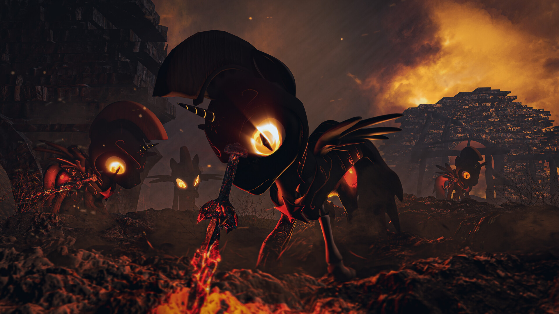 ArtStation - The fallen army