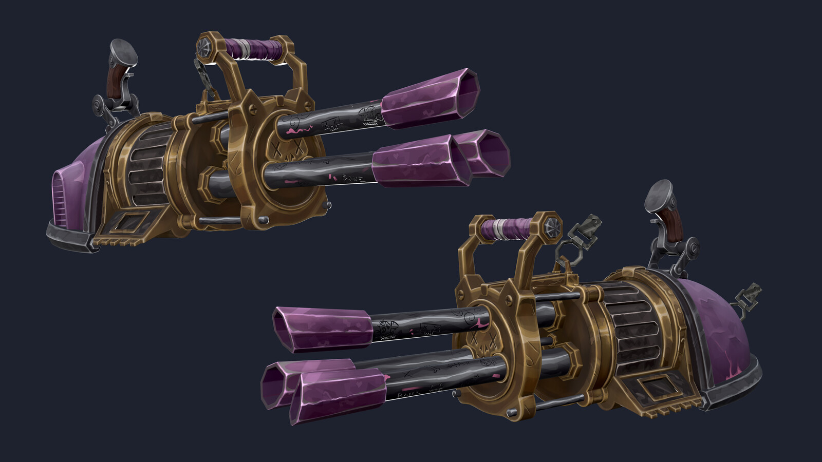 Darina Yevstihnieieva - ARCANE - Weapons FanArt