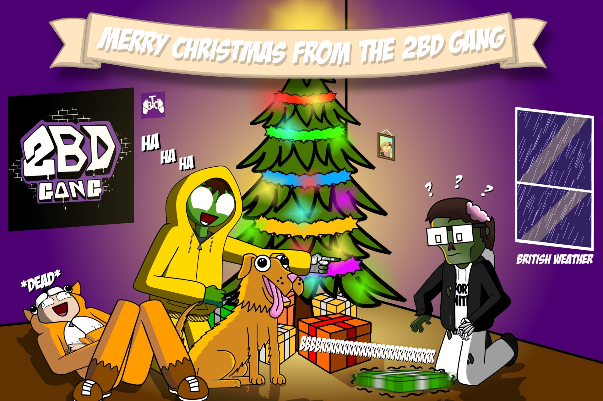 ArtStation - 2BD Gang Christmas