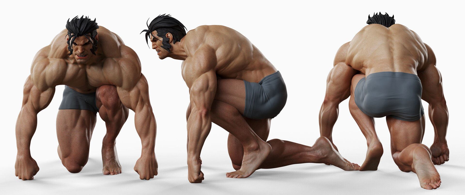 Erick Sosa - 3D Scan Store superhero studies