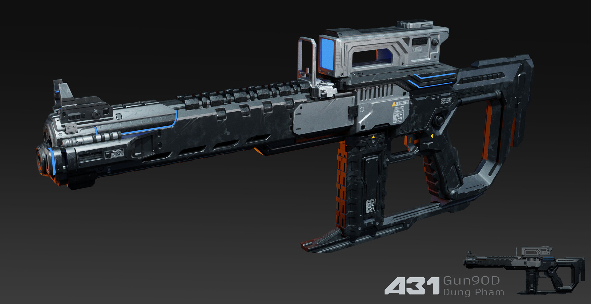 ArtStation - MODULAR GUNS - A31
