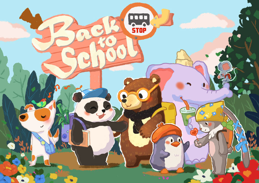 ArtStation - Back to school