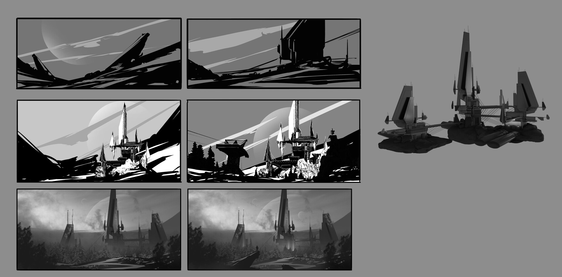 JULIAN CALLE - Sci-fi Concept Art: Create Cinematic Key Frames