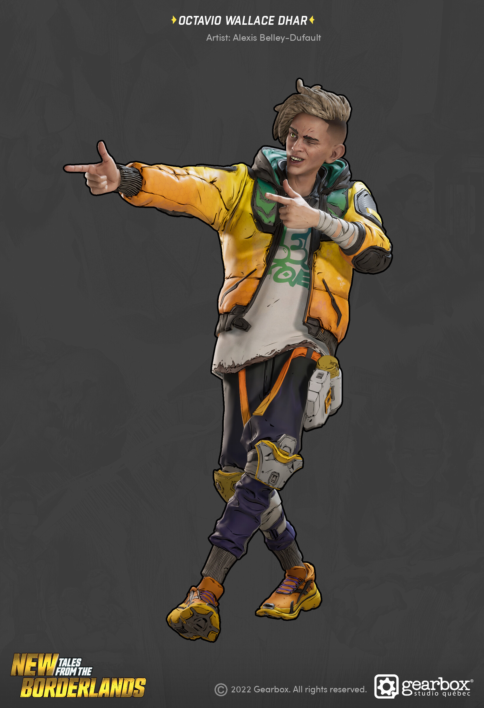 Alexis Belley - New Tales From The Borderlands - Octavio