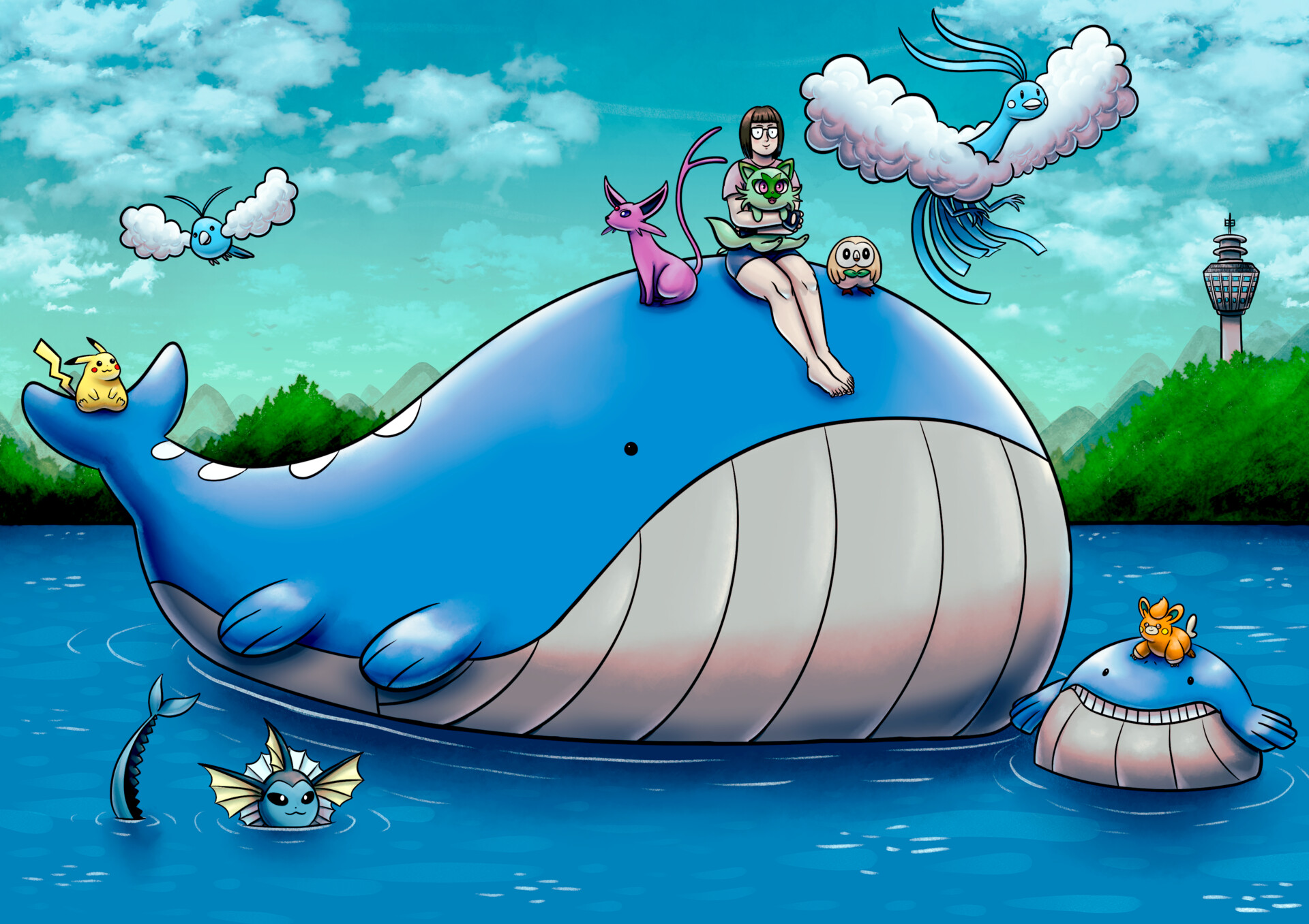 ArtStation - Pokemon Commission