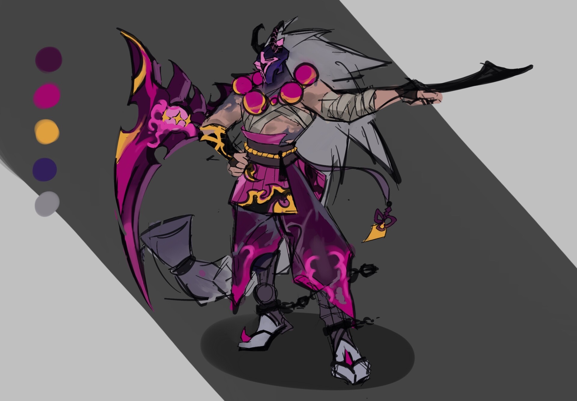 ArtStation - Spirit Blossom series OC