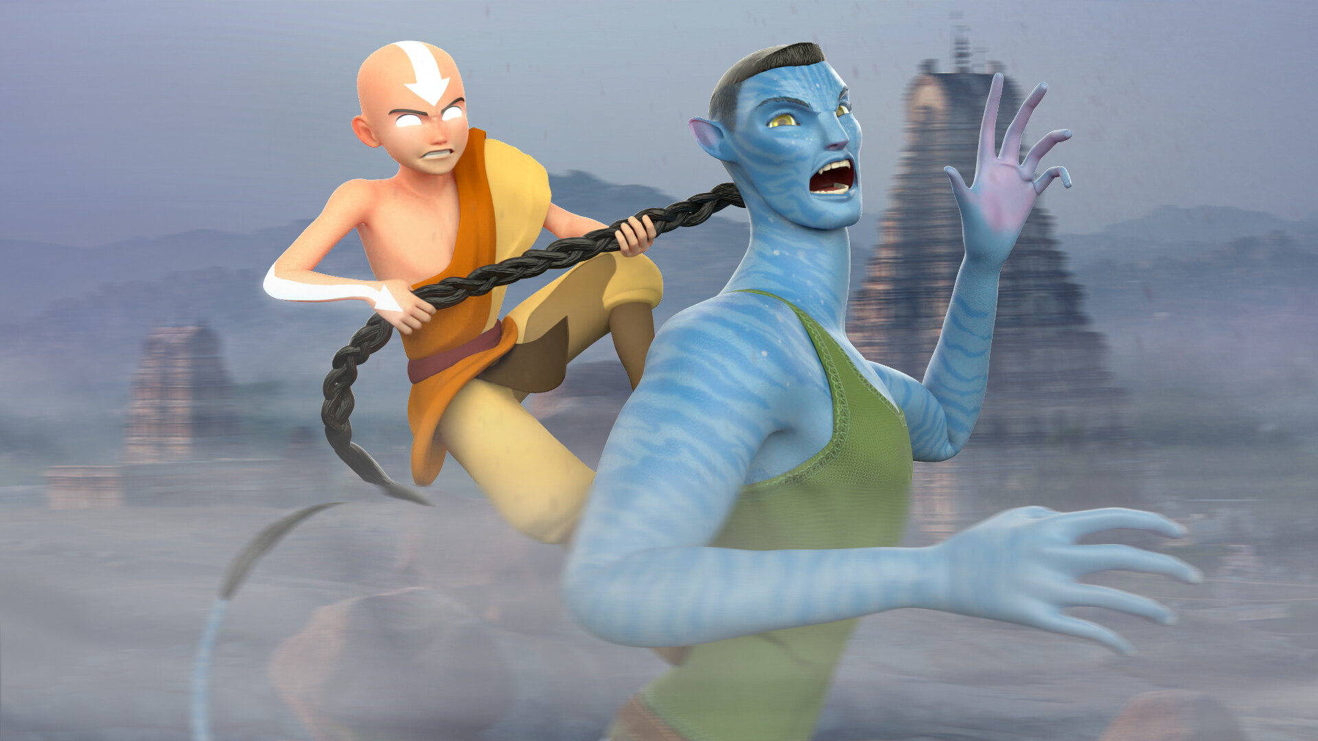 ArtStation - Avatar vs Avatar