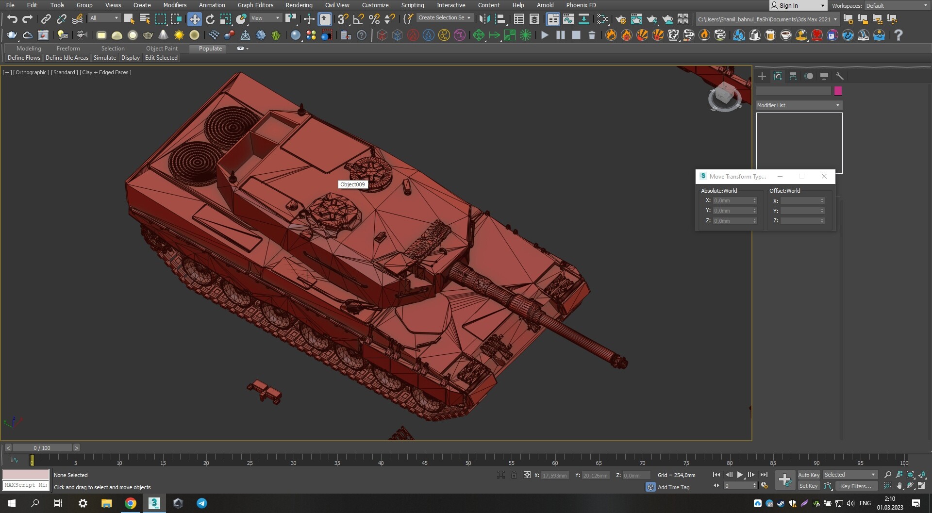 ArtStation - Leopard 2A4 for 3d printing