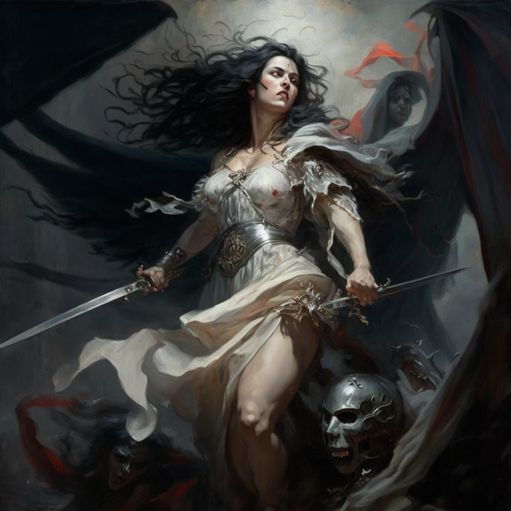 ArtStation - Elspeth Conquers Death