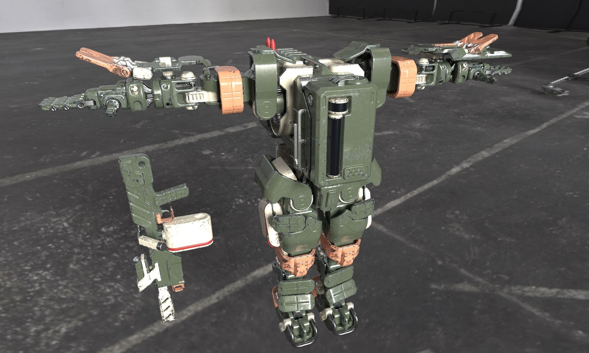 ArtStation - Hard Surface Mech