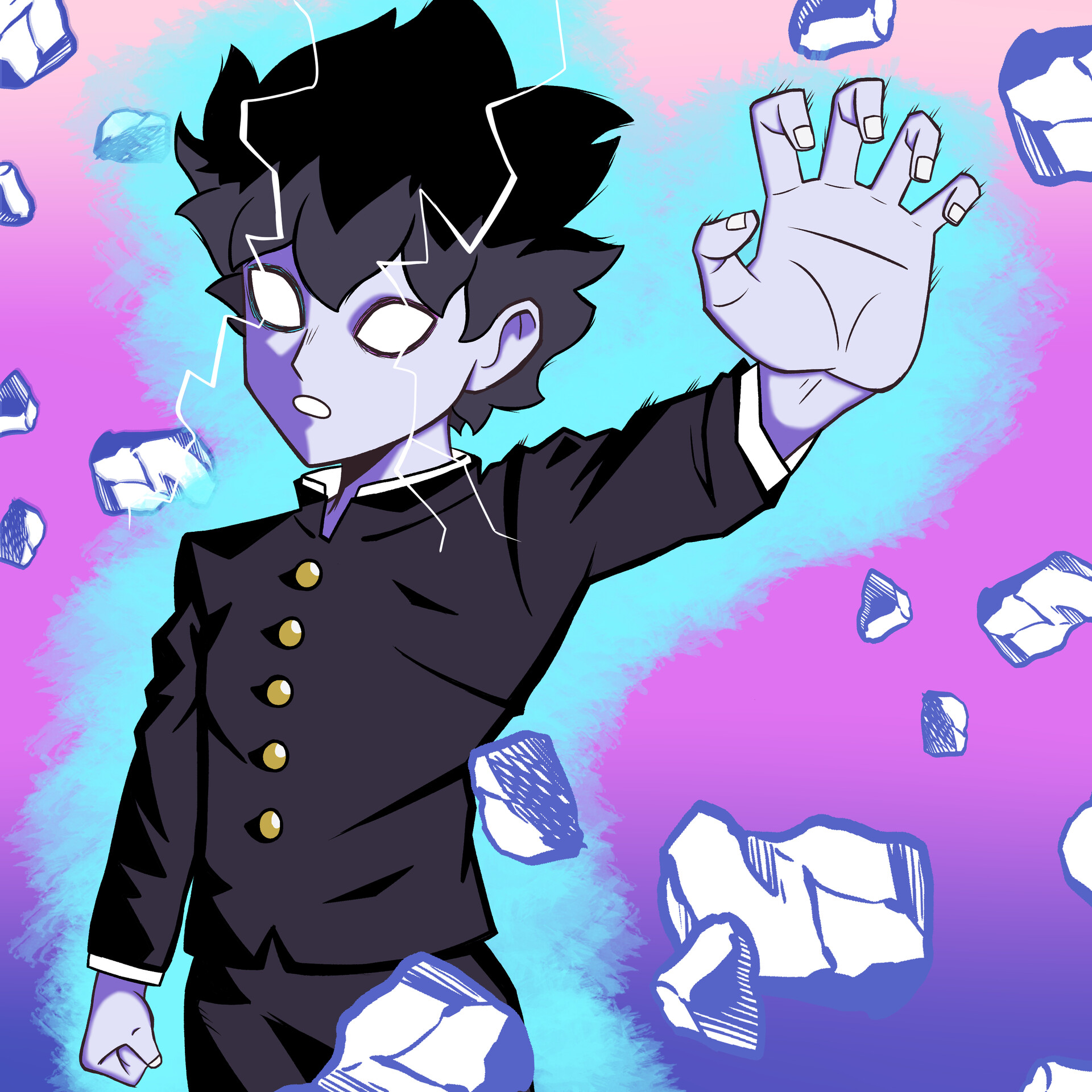 ArtStation - Mob Psycho 100: