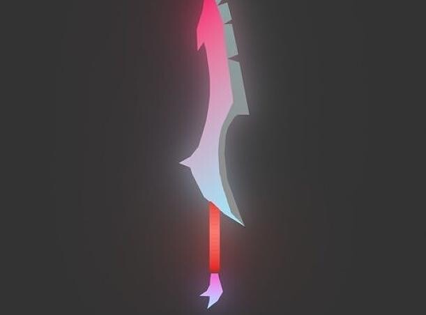 ArtStation - Hand painted sword