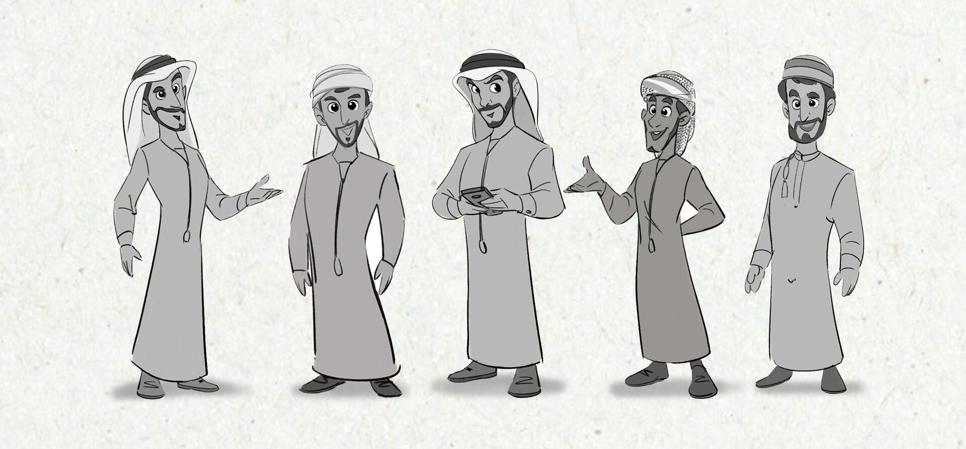 ArtStation - Emarati men