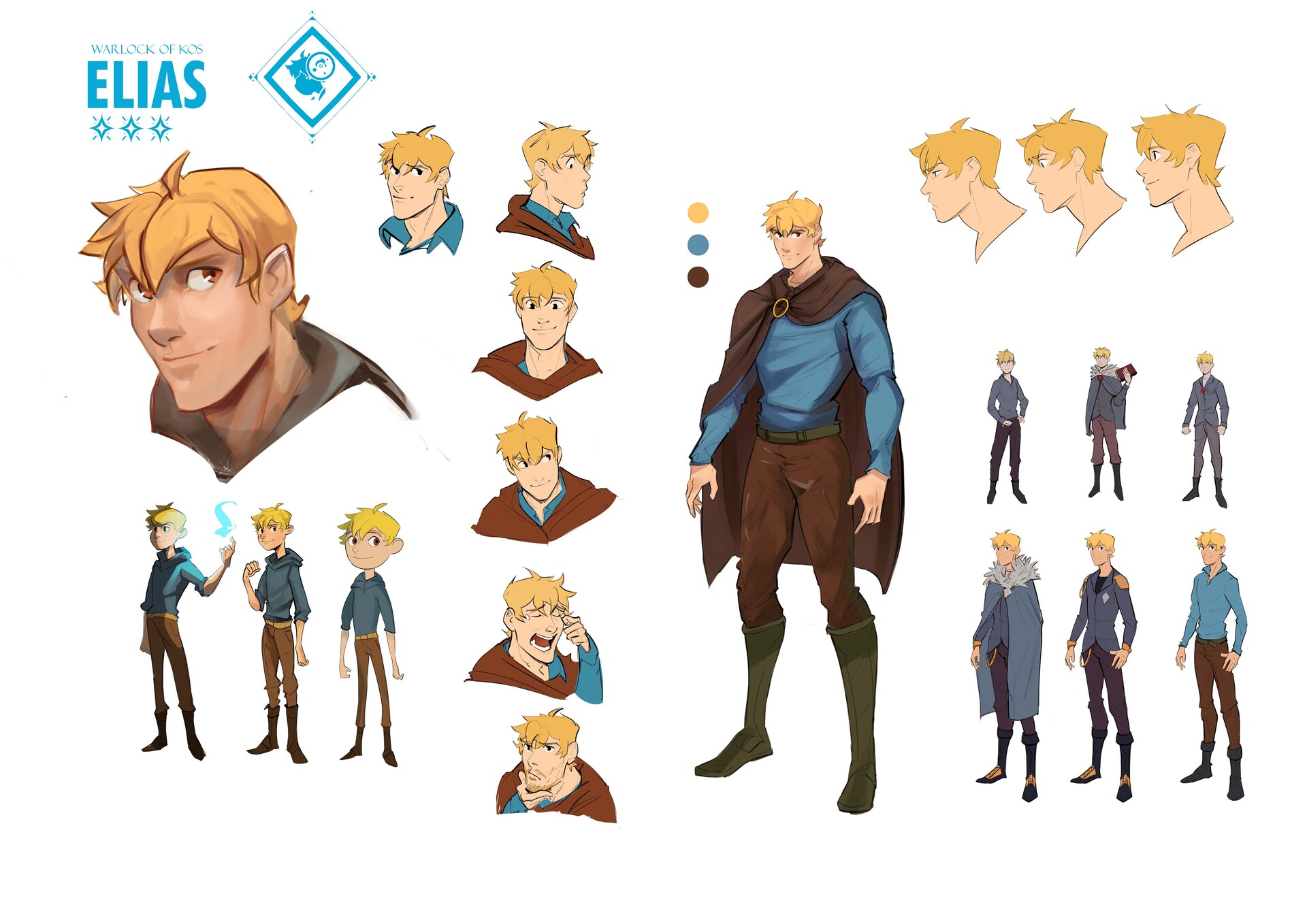 ArtStation - Character Sheets