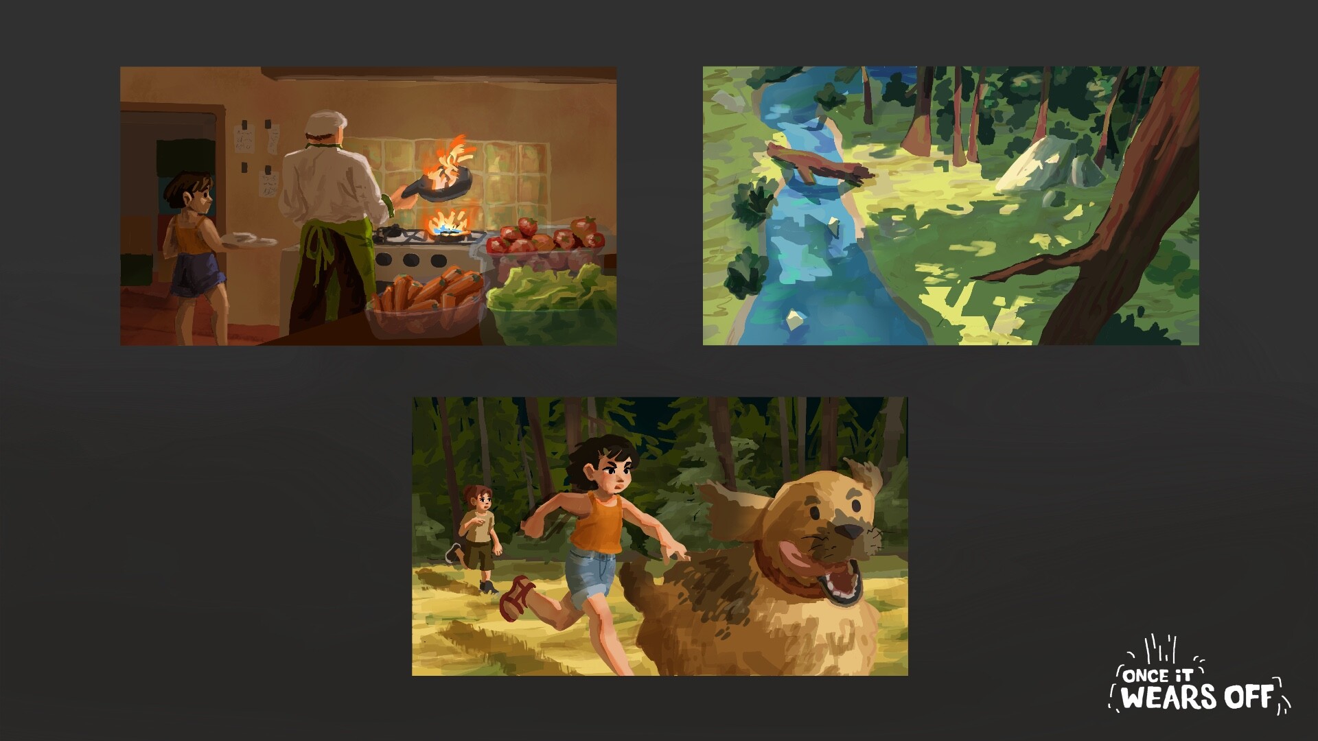 ArtStation - Color Keys - Once It Wears Off