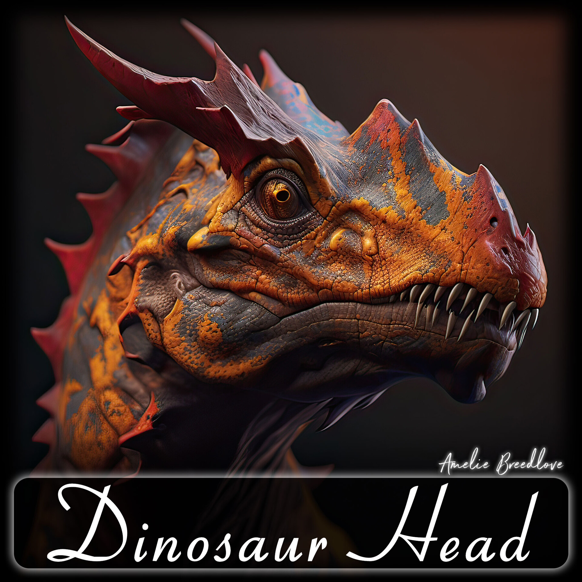 ArtStation - 100 Dinosaur Head Sculpt Reference Pack | 4K | v.14